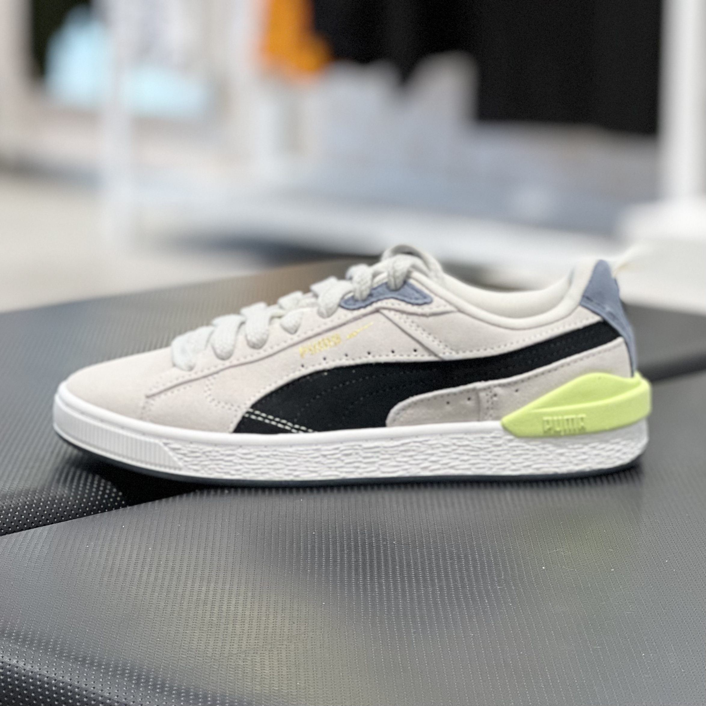 彪马PUMA SUEDE拼接复古翻毛拼接低帮运动休闲板鞋 381183_虎窝淘