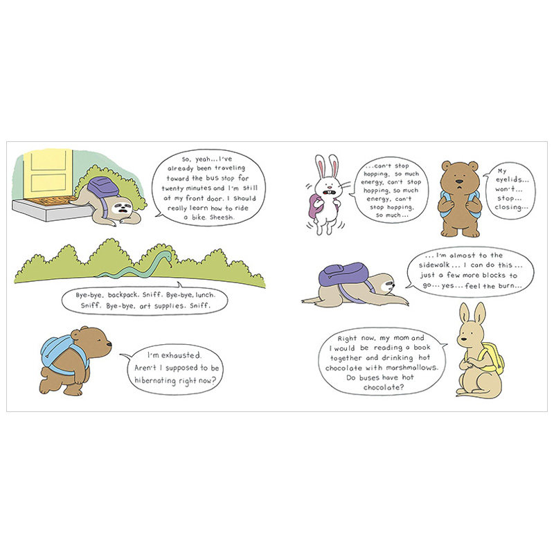 【莉兹·克里莫Liz Climo】上学第Ⅰ天的小动物们的不安First Day Critter Jitters学前教育知识绘本英文原版善本图书_虎窝淘