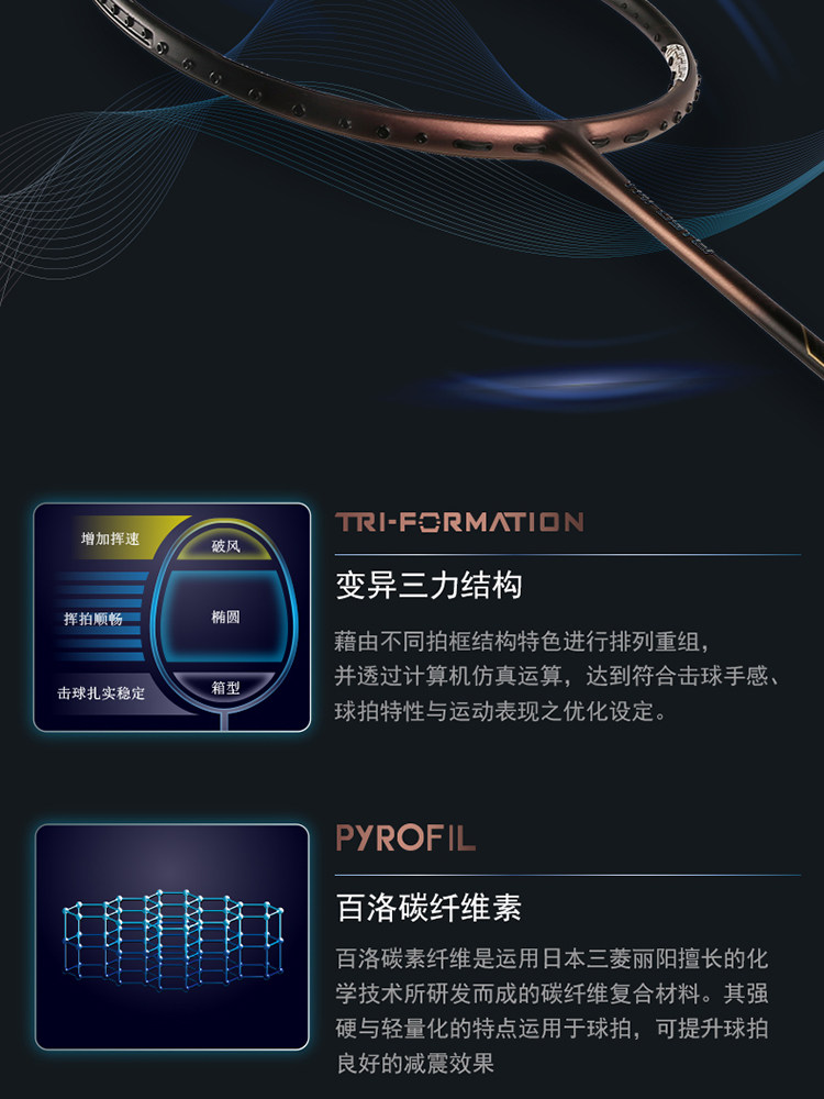 THRUSTER RYUGA CLS新色 小龙牙新色 TK龙牙CLS 龙牙之刃CLS 羽毛球装备哪里买 中羽在线