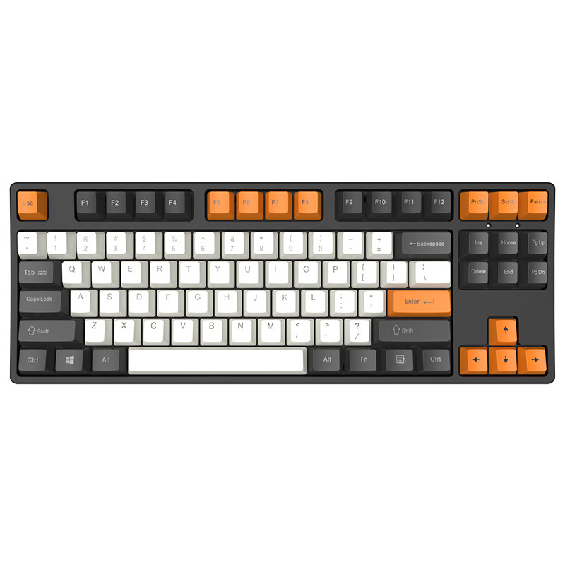 黑吉蛇DK87机械键盘RGB有/无线2.4G蓝牙三模佳达隆G黄PRO红银白轴_虎窝淘