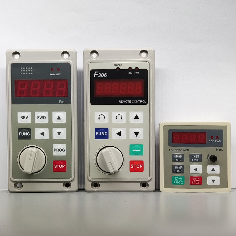 ADLEEPOWER爱德利变频器F302控制F300面板外接外控远端操作板F306_虎窝淘
