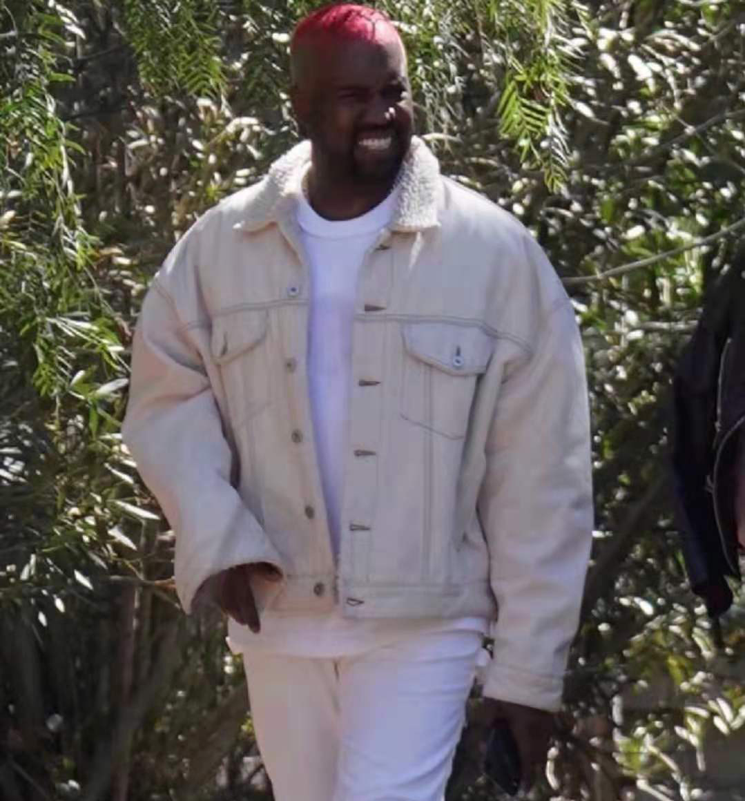 Yeezy Season 5 Sherpa Jean Jacket羊羔夹克牛仔水洗_虎窝淘