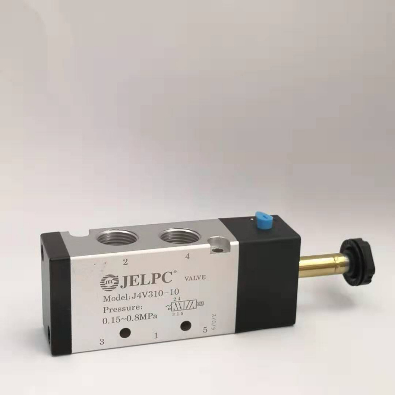 JELPC佳尔灵二位五通换向电磁阀4V310-10 4V310-08_虎窝淘