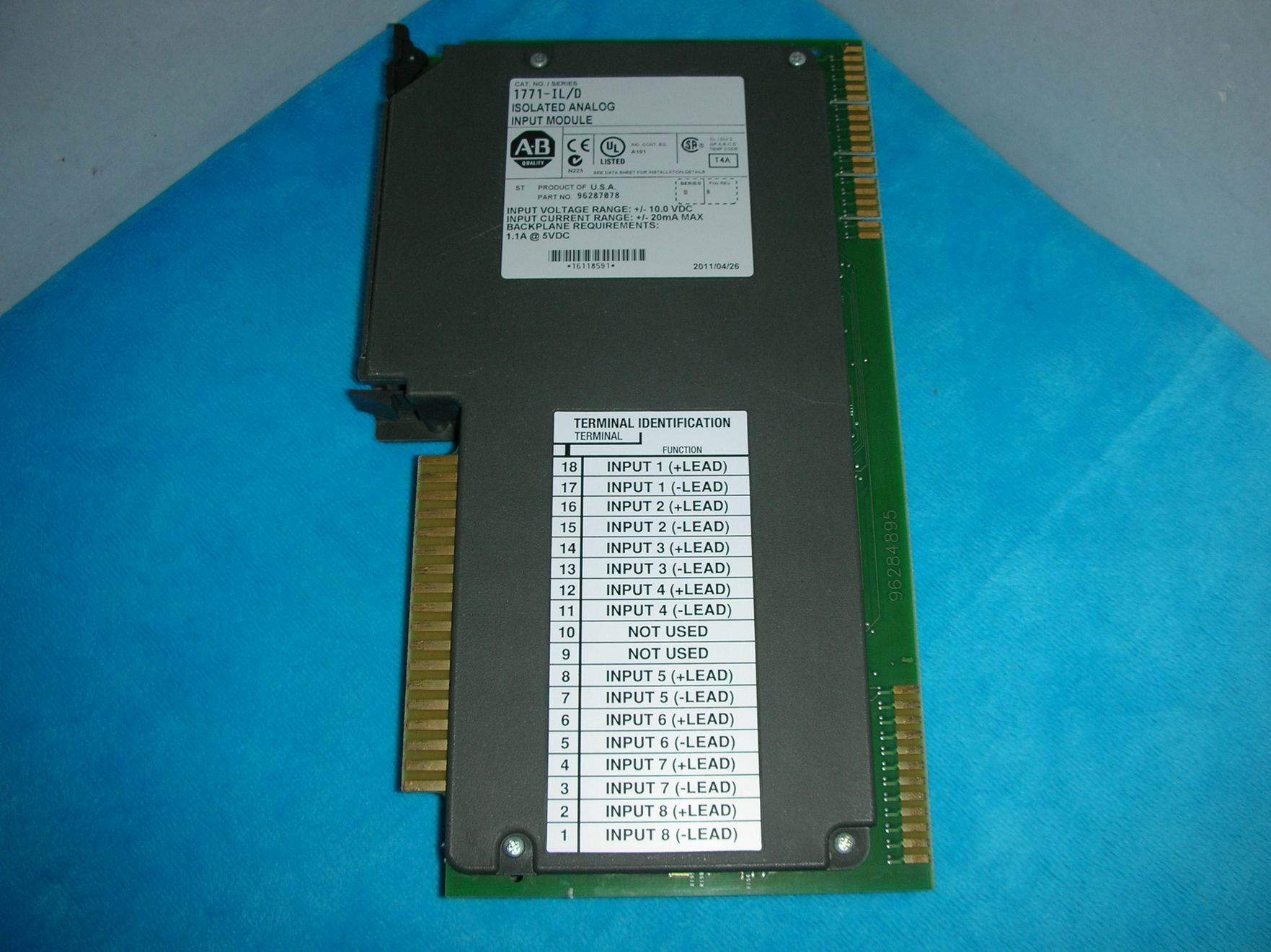 Allen Bradley 1771-IL/D 1771-1L询价_虎窝淘