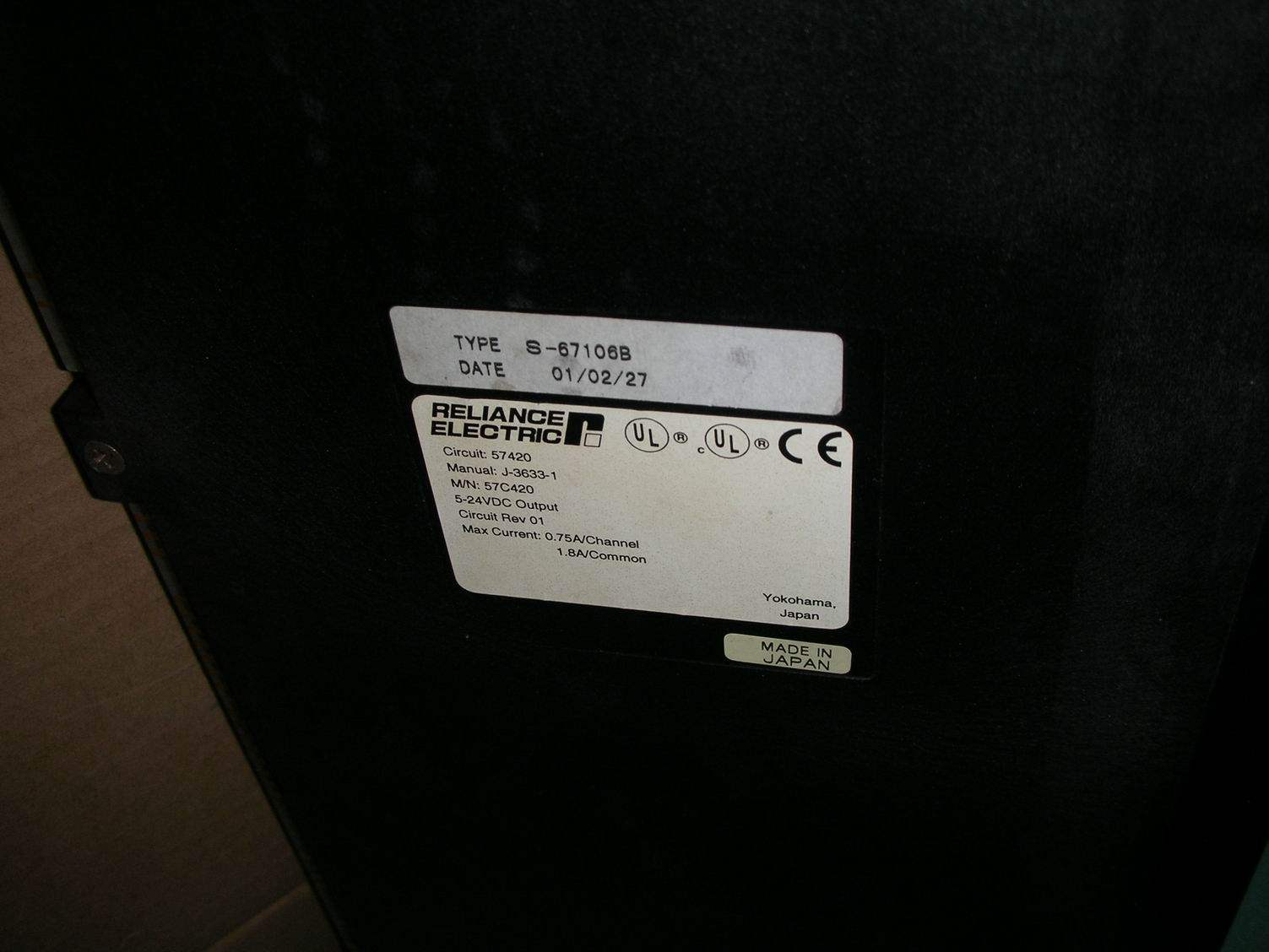 RELIANCE ELECTRIC 57C420/ S-67106B询价_虎窝淘