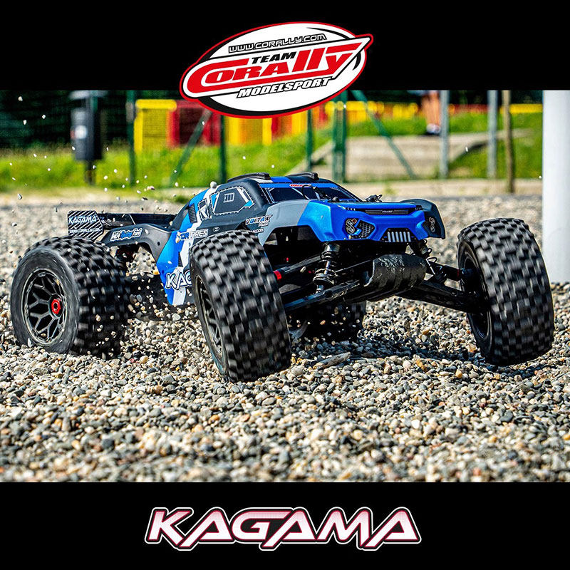 Team Corally KAGAMA 6S RC遥控模型车1/8大脚车电动越野车竞速卡_虎窝淘