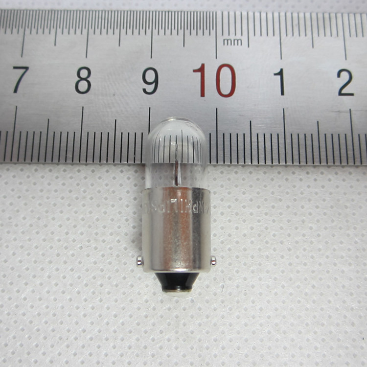 飞利浦 T4W PHILIPS 12V 4W 12929 E1 24V 13929CP 9MM直径小灯泡_虎窝淘