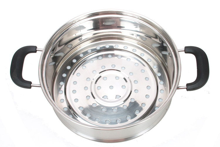 苏泊尔锅具通用304不锈钢蒸屉蒸格蒸笼16-24CM配汤奶锅加厚包邮_虎窝淘