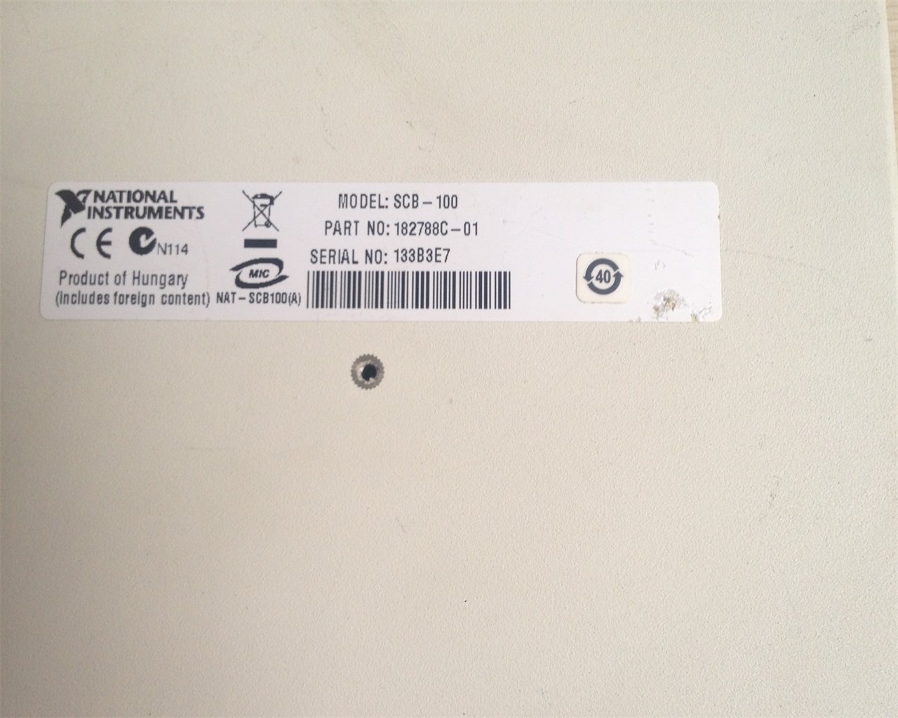 NI LabVIEW SCB-100/SCB-68A 接线端子盒 可技术指导 已接好线_虎窝淘