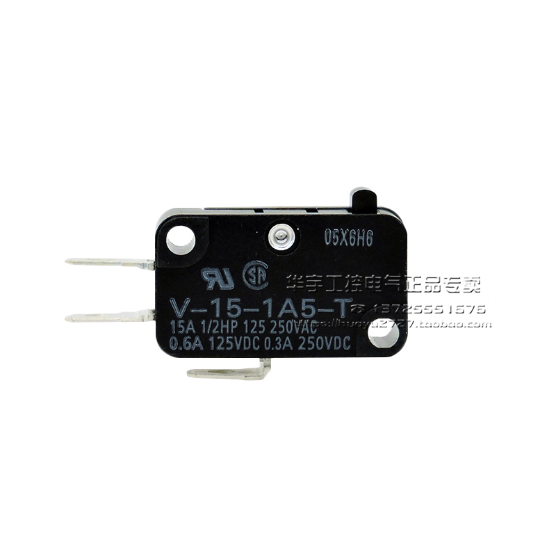 原装正品欧姆龙微动开关V-15/151/152/153/154/155/156/-1C25/1A5_虎窝淘