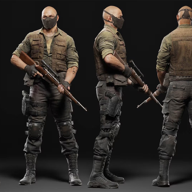 UE5 Unreal 5.6 Explorer Pack - Rigged Characters Explorer Game Characters