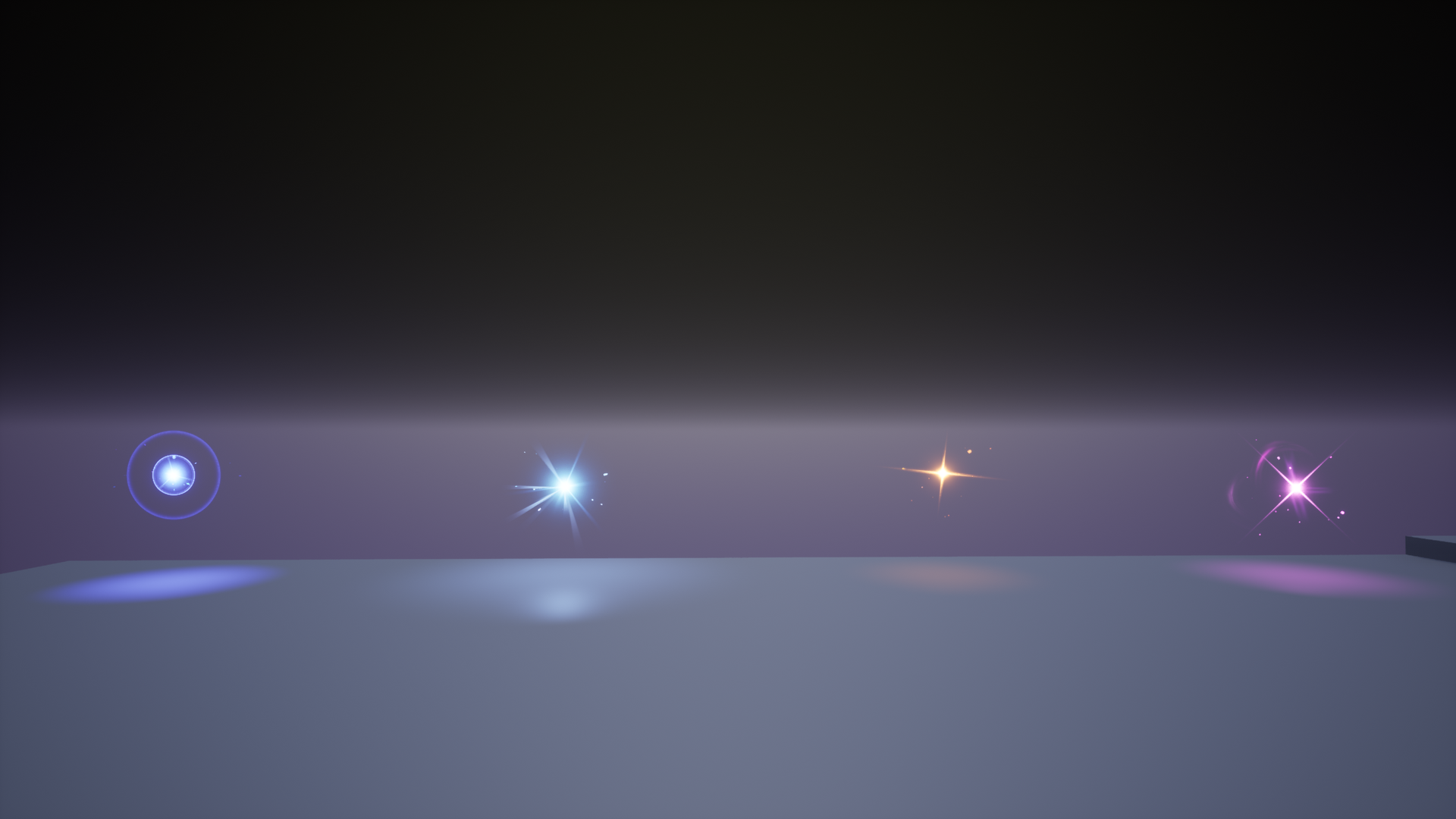 UE4虚幻5 InteractFlareFx 25个可调整光斑标记特效_虎窝淘