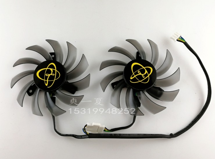 XFX讯景FX-777A-ZDB HD7750 HD7770酷魂 HD7870魔将显卡风扇_虎窝淘