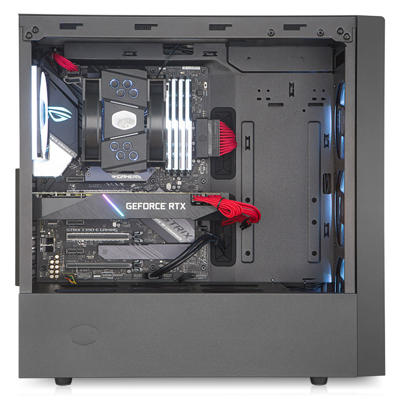 酷冷至尊 MasterBox NR400 NR600中塔电脑游戏RGB机箱钢玻侧透_虎窝淘