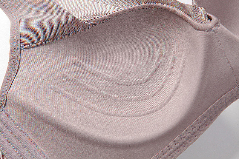 新款粤利浓1508新款无钢圈薄B杯背心式云柔软心杯聚拢文胸_虎窝淘