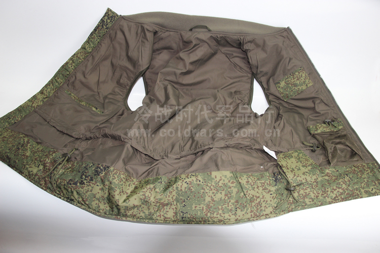 俄罗斯俄军迷新款VKBO lv7 EMR小绿人迷彩防寒战术马甲P棉服坎肩_虎窝淘