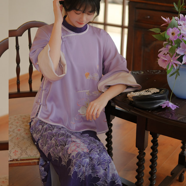 Yiyi's original self -made osmanthus rabbit embroidery three uses ...
