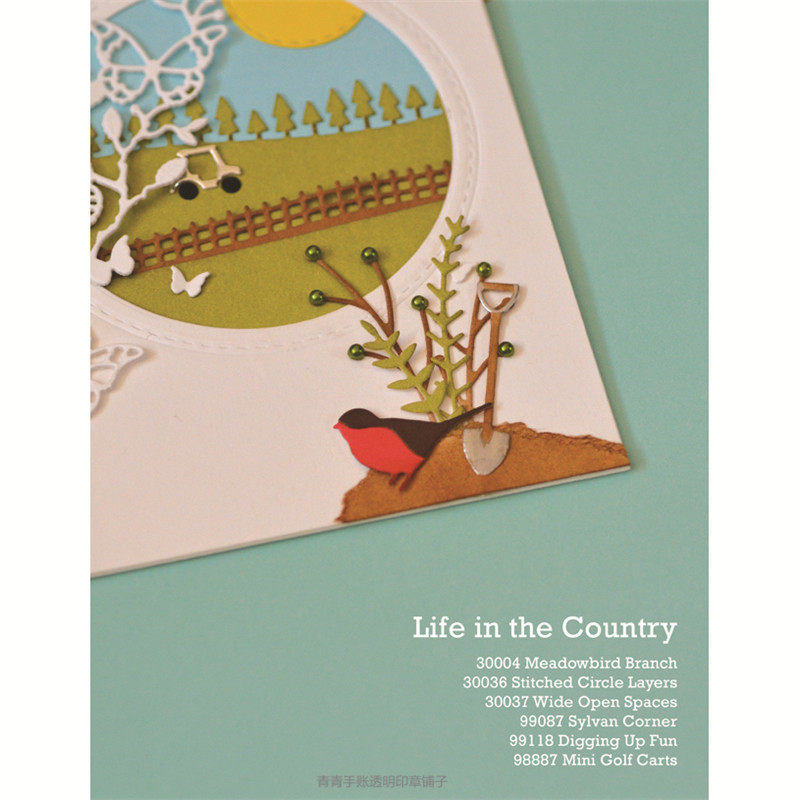 Memory Box缝线圆圈 Stitched Circle Layers进口切模_虎窝淘