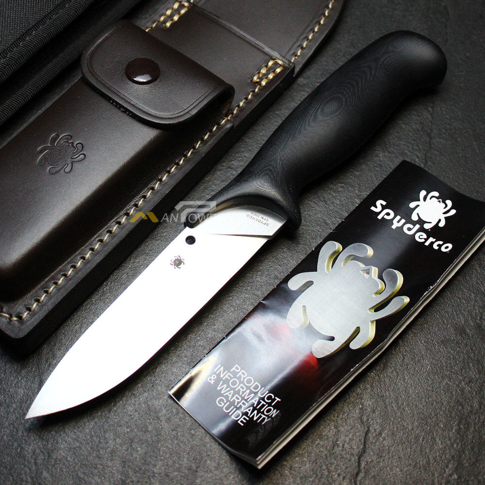 美国Spyderco蜘蛛FB42GP丛林探险野外生存直刀高硬CPM20CV粉末钢_虎窝淘