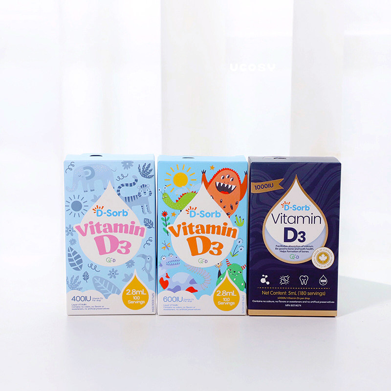 D-Sorb滴适宝维生素d3滴剂儿童宝宝维D3补钙100滴钙铁锌_虎窝淘