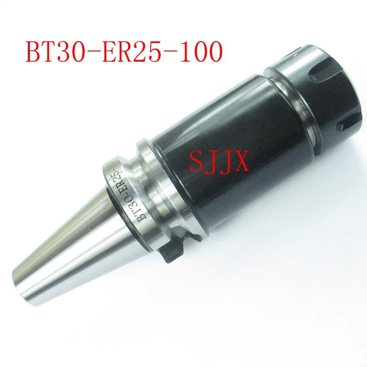 BT30-ER32-70/100数控刀柄高精CNC刀柄BT30-ER16/20/25发黑全亮_虎窝淘