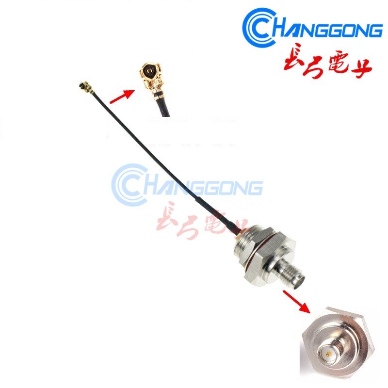 IPX转SMA转接线IPX转M10-SMA-K IPX转RP-M10/M12/M16母头1.13线_虎窝淘