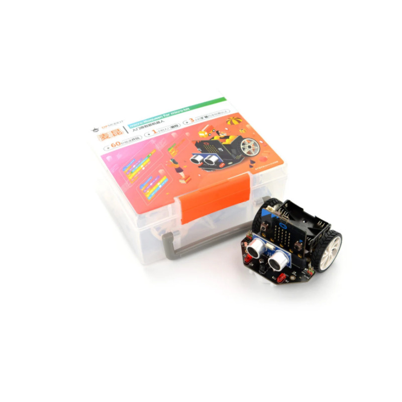 麦昆scratch编程智能小车micro:bit教育遥控机器人图形化microbit_虎窝淘