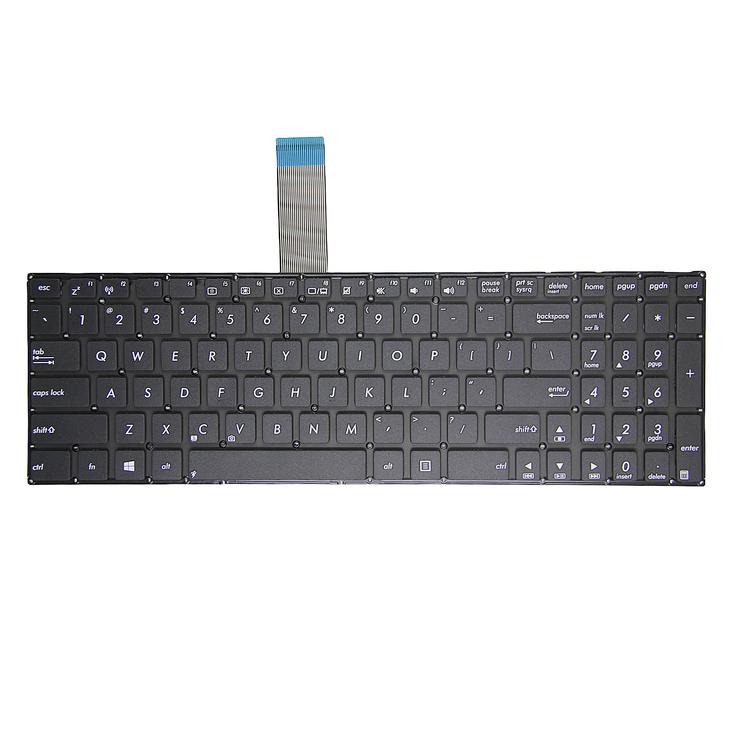 华硕 K550V X552E A550L Y581C F550J R510J K550J R513C键盘_虎窝淘