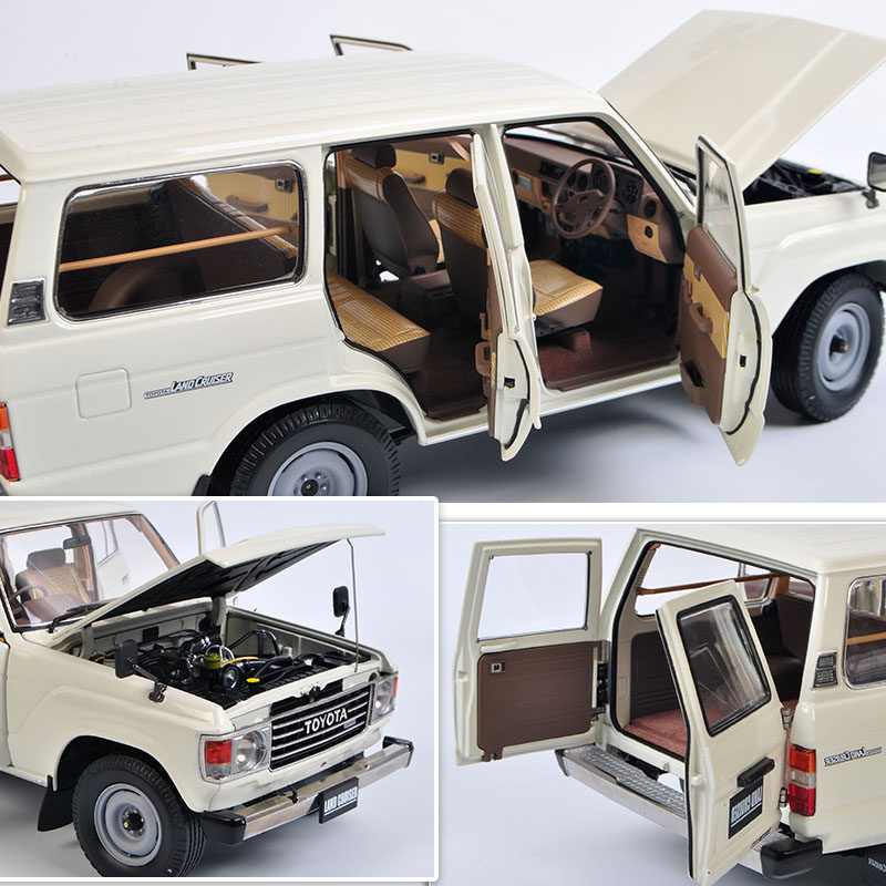 丰田兰德酷路泽LC60京商1:18第五代陆地巡洋舰合金仿真汽车模型_虎窝淘