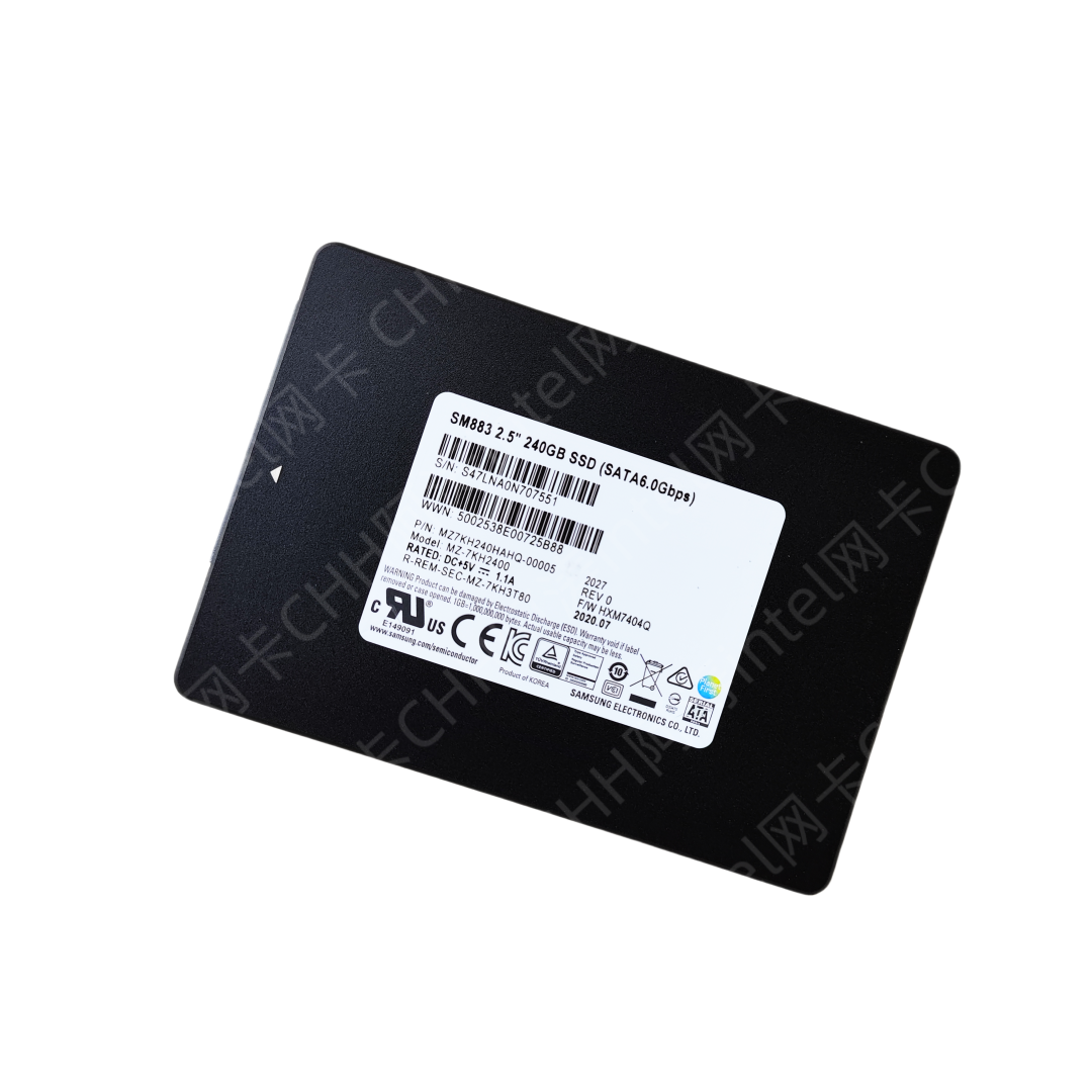 Samsung/三星 SM883 240G SATA MLC固态硬盘 ssd台式机服务器_虎窝淘