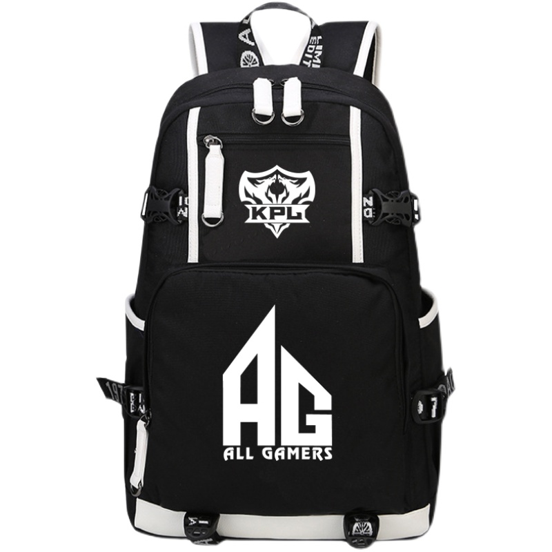王者荣耀双肩包AG超玩会书包学生ESTAR背包QG仙阁AS电脑包TS战队_虎窝淘