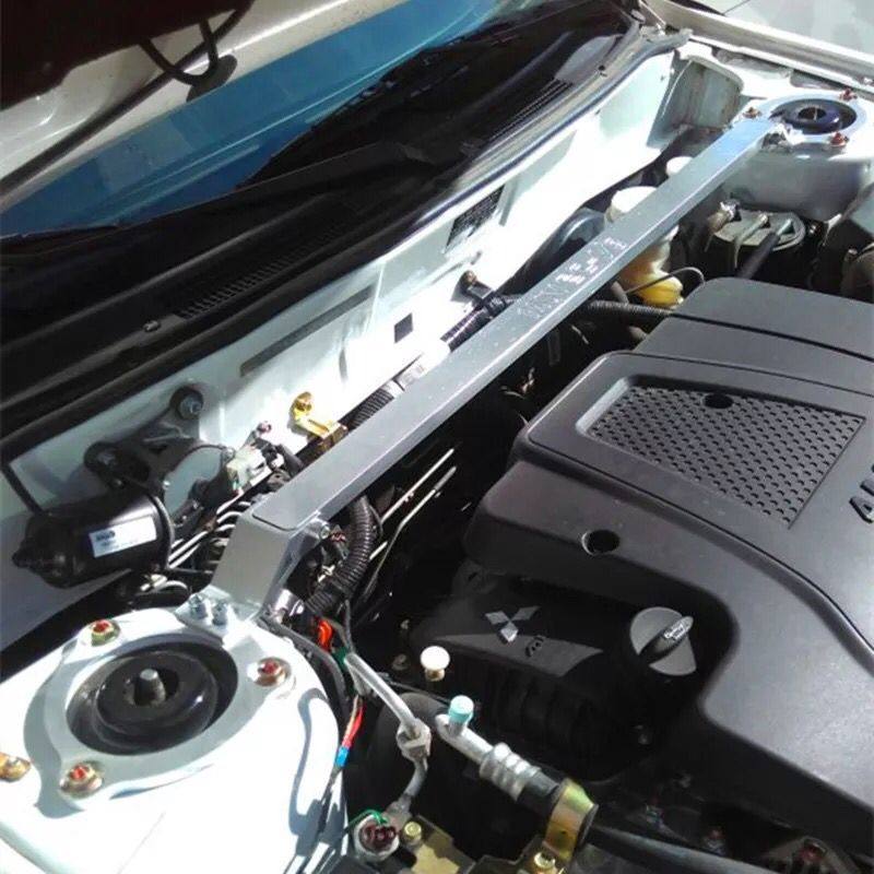 东南菱悦V3顶吧前顶吧平衡拉杆防侧倾稳定改装件三菱菱帅蓝瑟顶吧_虎窝淘