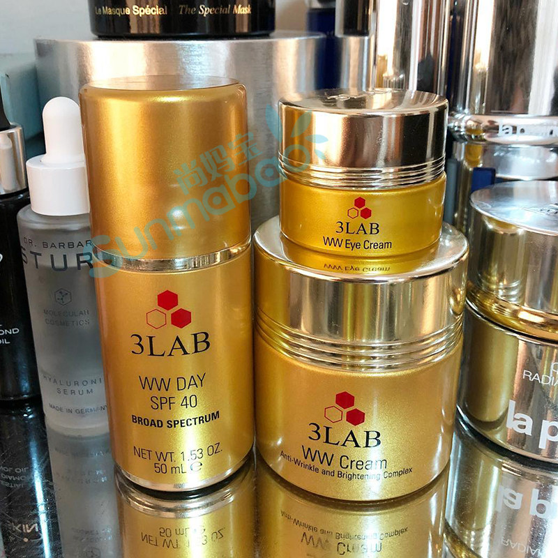 美国现货3lab WW CREAM去纹紧实美白面霜60ml抗皱抗衰老提亮增白_虎窝淘