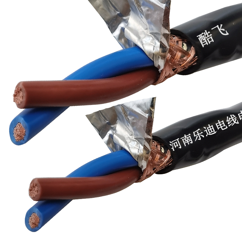 WDZN-RYSP/RS485/RYJSP2芯0.75 1平方低烟无卤铜芯铜网双绞屏蔽线_虎窝淘