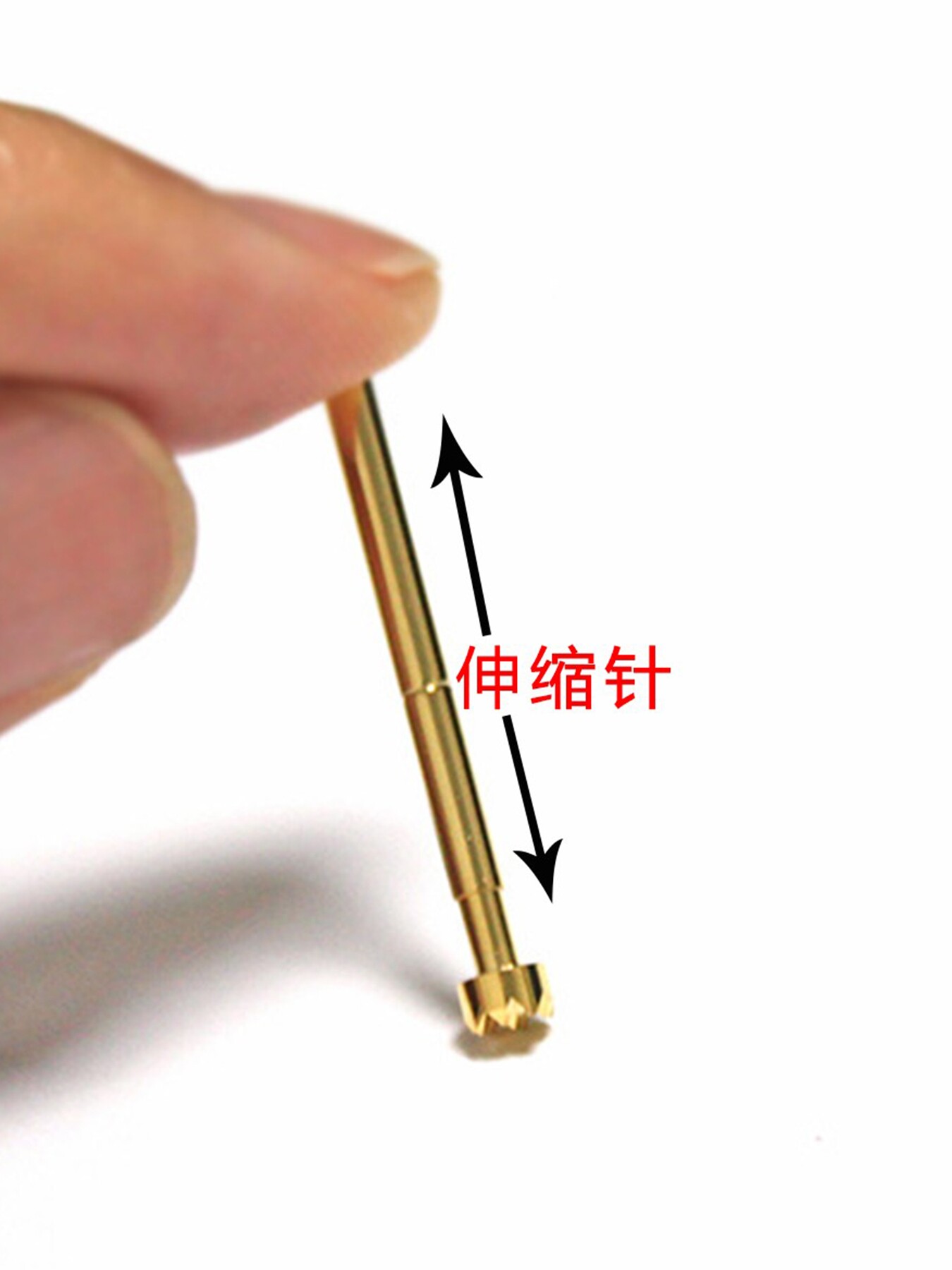 华荣探针pa160镀金弹簧针 1 36 24 5mm测试针 Pcb测试架伸缩顶针 虎窝淘