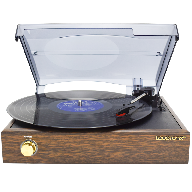 黑胶唱片机现代家用蓝牙唱片机复古留声机老欧式LP电唱机内置喇叭_虎窝淘