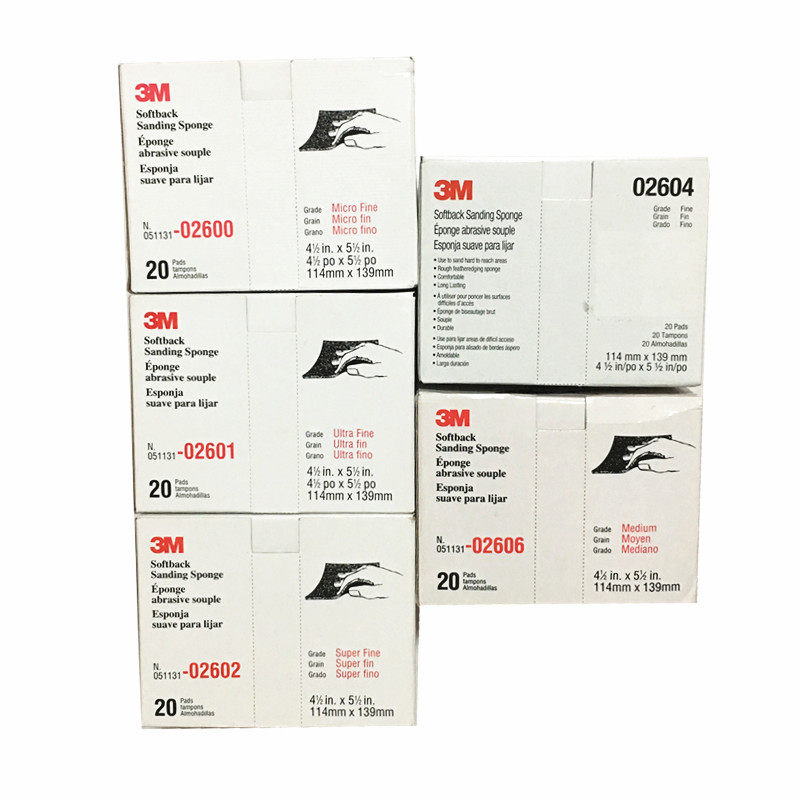 3M海绵砂纸模型塑料手机壳打磨抛光砂纸2600 2601 2602 2604 2606_虎窝淘
