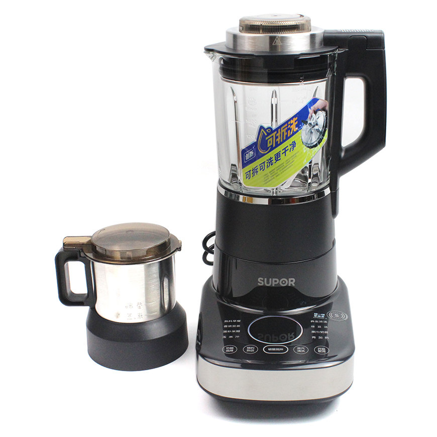苏泊尔SP65S可拆洗轻音破壁机新款家用豆浆婴儿辅食机搅拌料理机_虎窝淘
