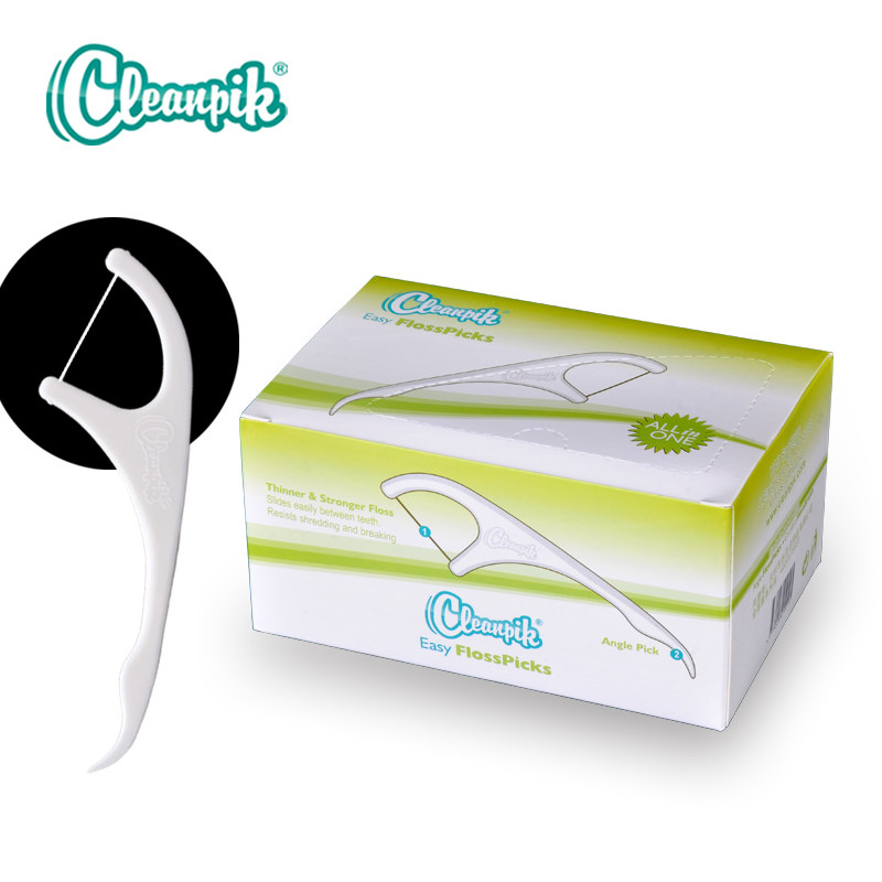 cleanpik超细牙线棒牙线牙签单只独立包装180支包邮家庭装_虎窝淘