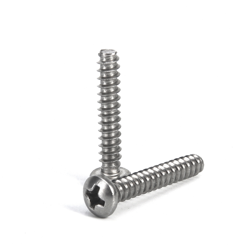 标准304不锈钢圆头平尾自攻螺丝圆头平尾自攻螺钉M2M2.3M2.6M3M4_虎窝淘