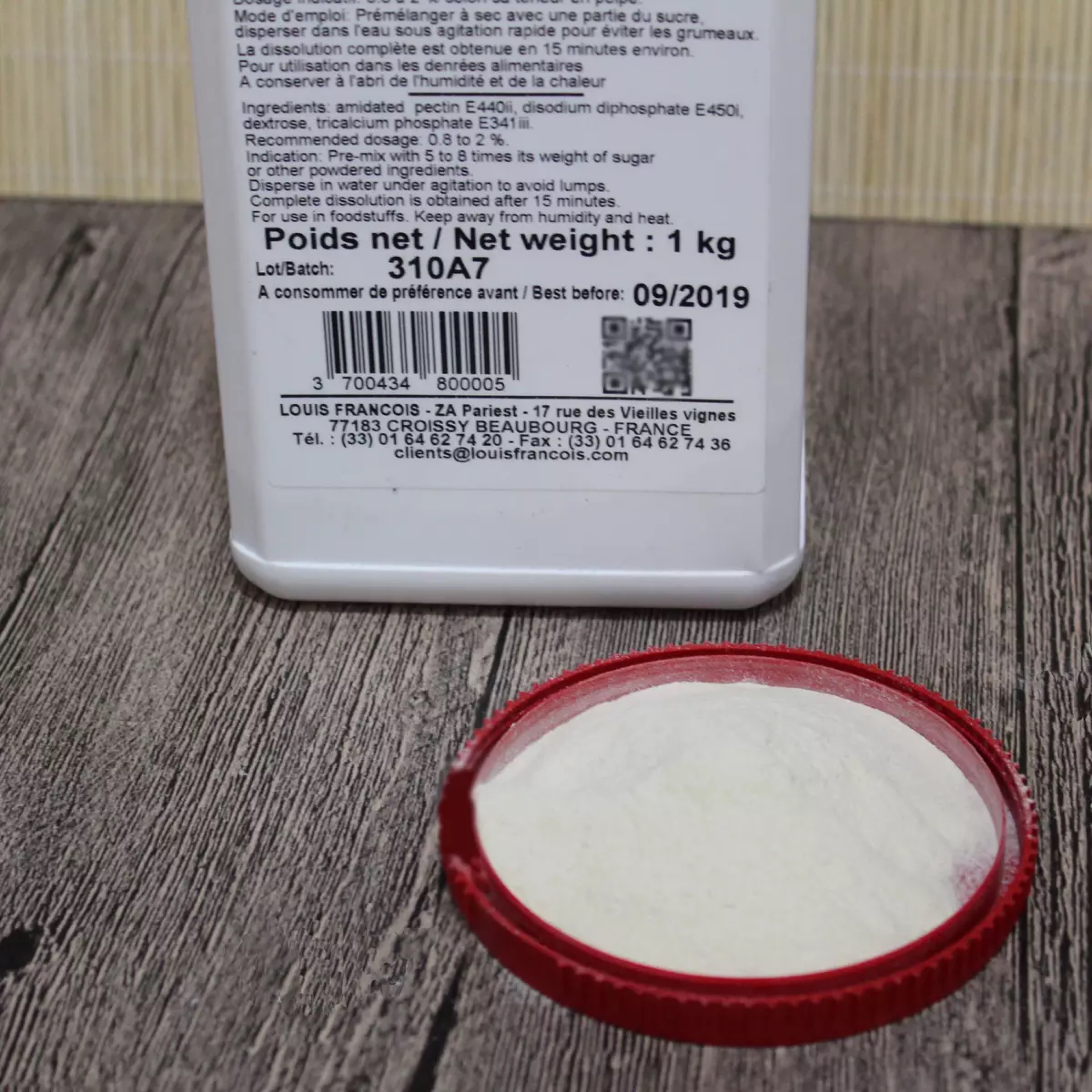 法国进口Louis Francois苹果果胶PECTINE NH苹果胶 1kg原装包邮_虎窝淘