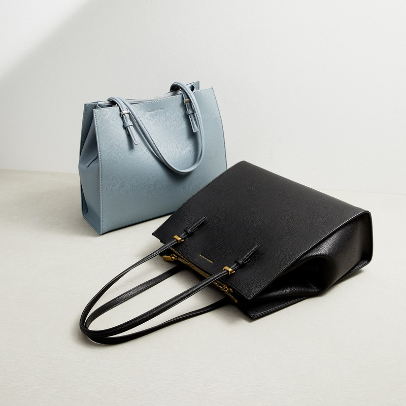 【520礼物】CHARLES&KEITH大容量CK2-30781650-6通勤单肩托特包_虎窝淘