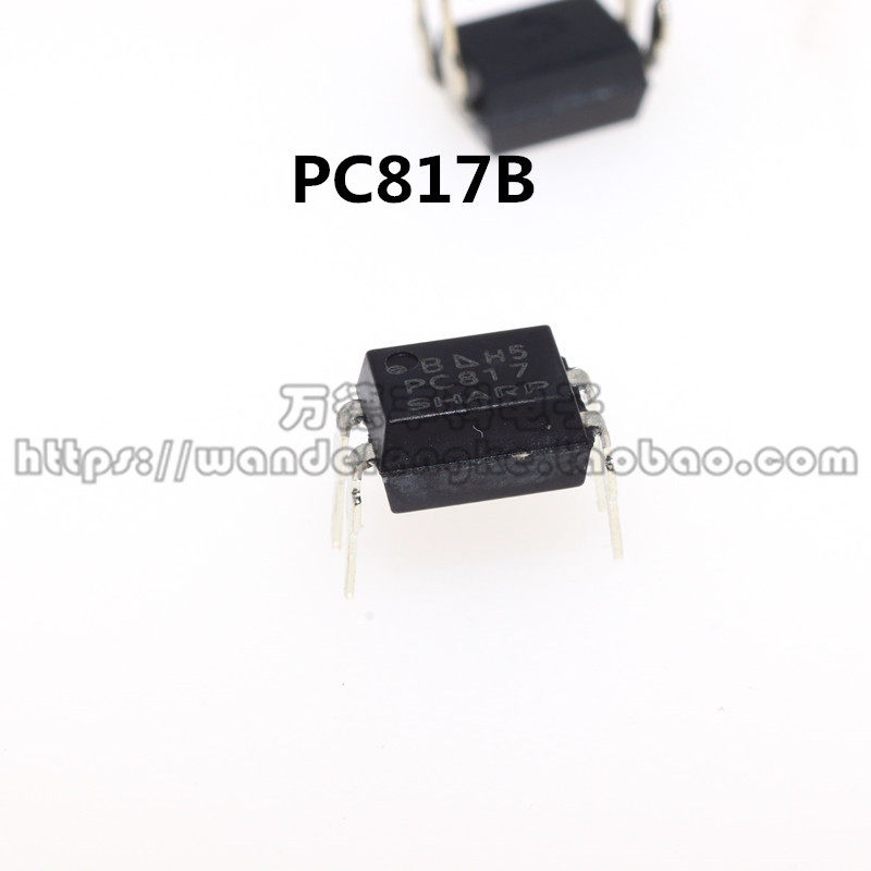 光耦 PC817 DIP-4 夏普原装 A/B/C/D档 直插 晶体管输出耦合器IC_虎窝淘