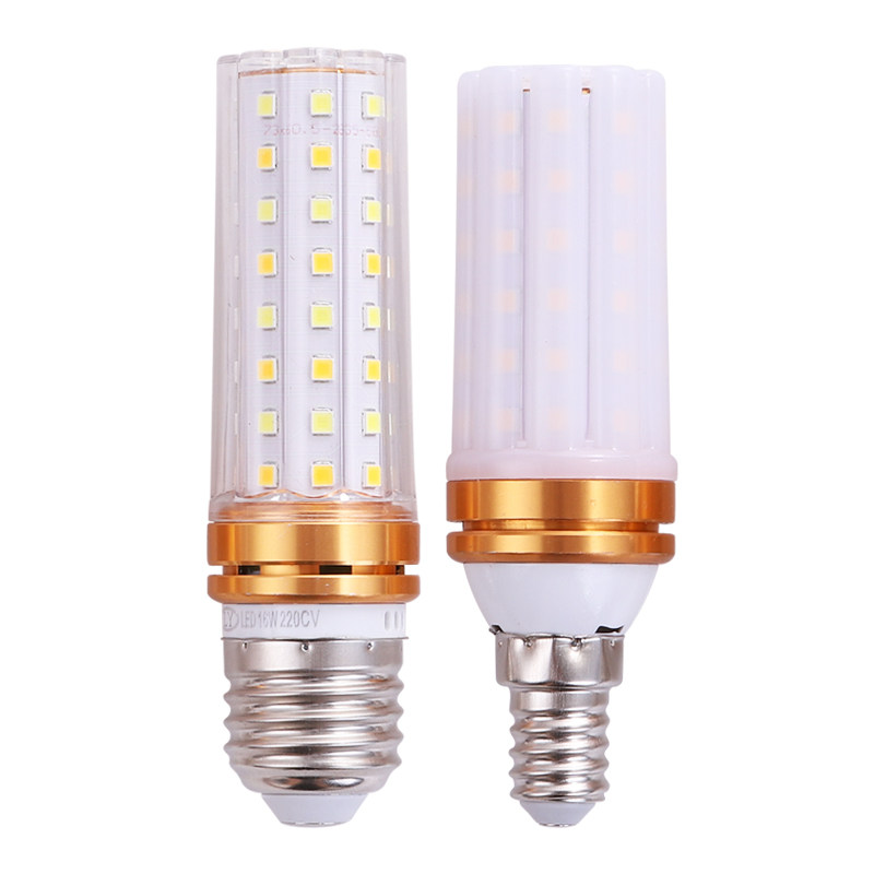 led无影灯泡e14e27三色变光源大小螺口12瓦16W20W24W超亮节能家用_虎窝淘