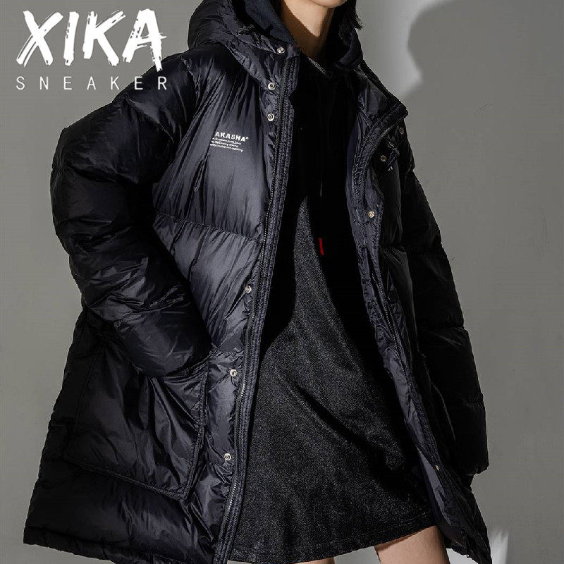 PUMA X TYAKASHA彪马塔卡沙联名鹅绒保暖男女中长款羽绒服595561_虎窝淘