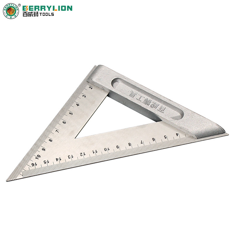 三角尺 90度加厚角尺不锈钢三角尺木工钢板尺直角尺45度角尺_虎窝淘