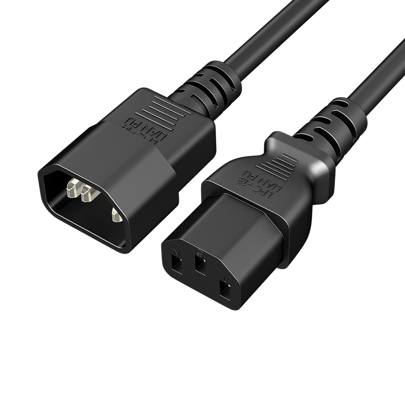 PDU连接适用华为服务器c13-c14电源线延长线转c15国标全铜3C认证_虎窝淘
