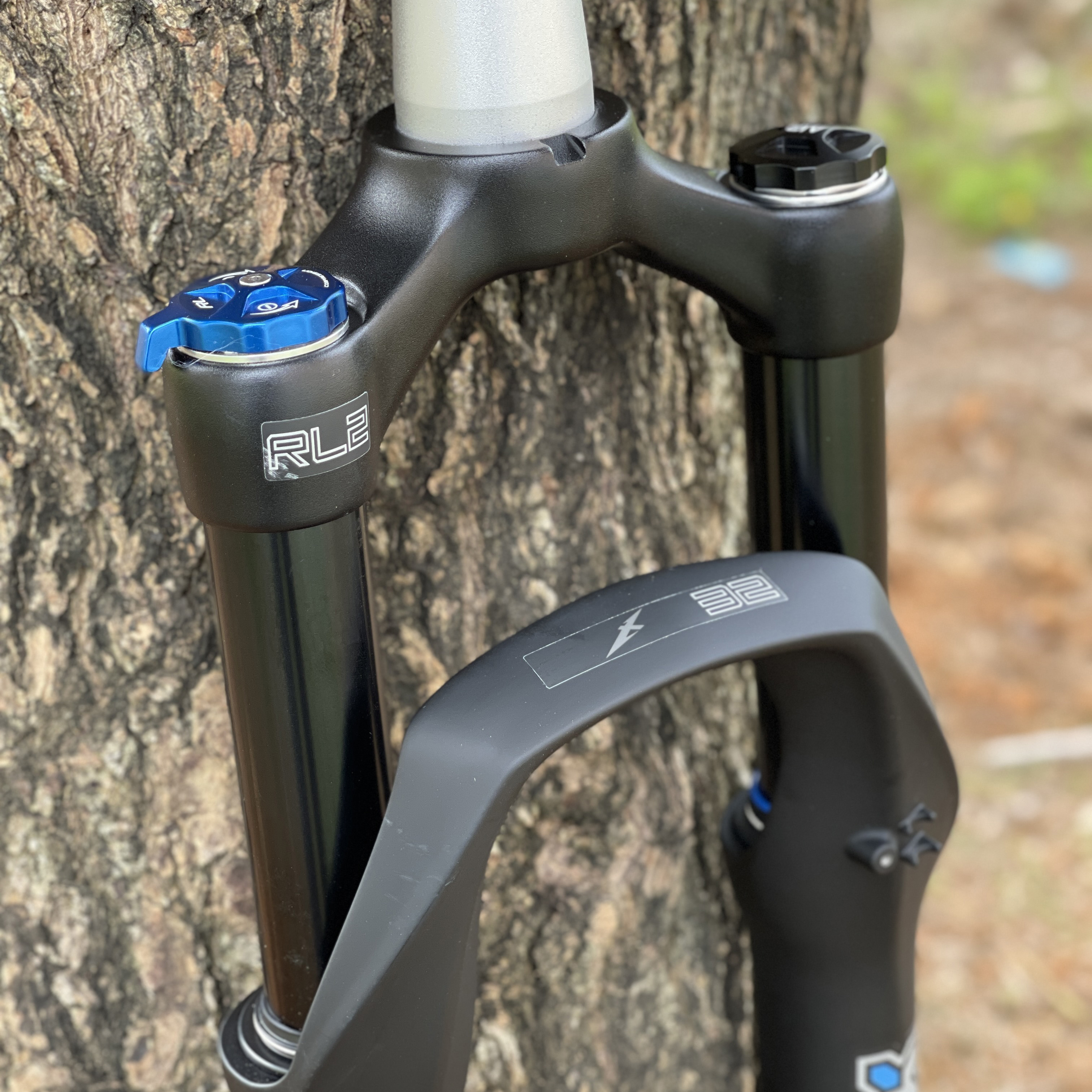 X FUSION野宝X32 EVO/RC32山地车越野气压快拆前叉140mm直管椎管_虎窝淘
