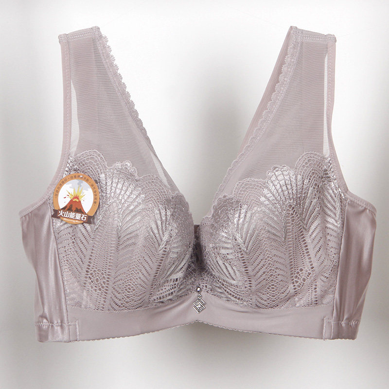 玉姿一族文胸女正品聚拢7712 C杯薄款软钢圈海藻纤维大码新款内衣_虎窝淘