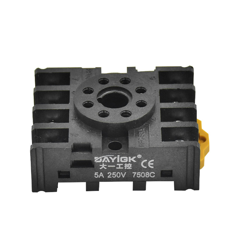 全新原装大一工控圆8器脚继电座子 PF-083A MK2P JTX-2C JQX-10_虎窝淘